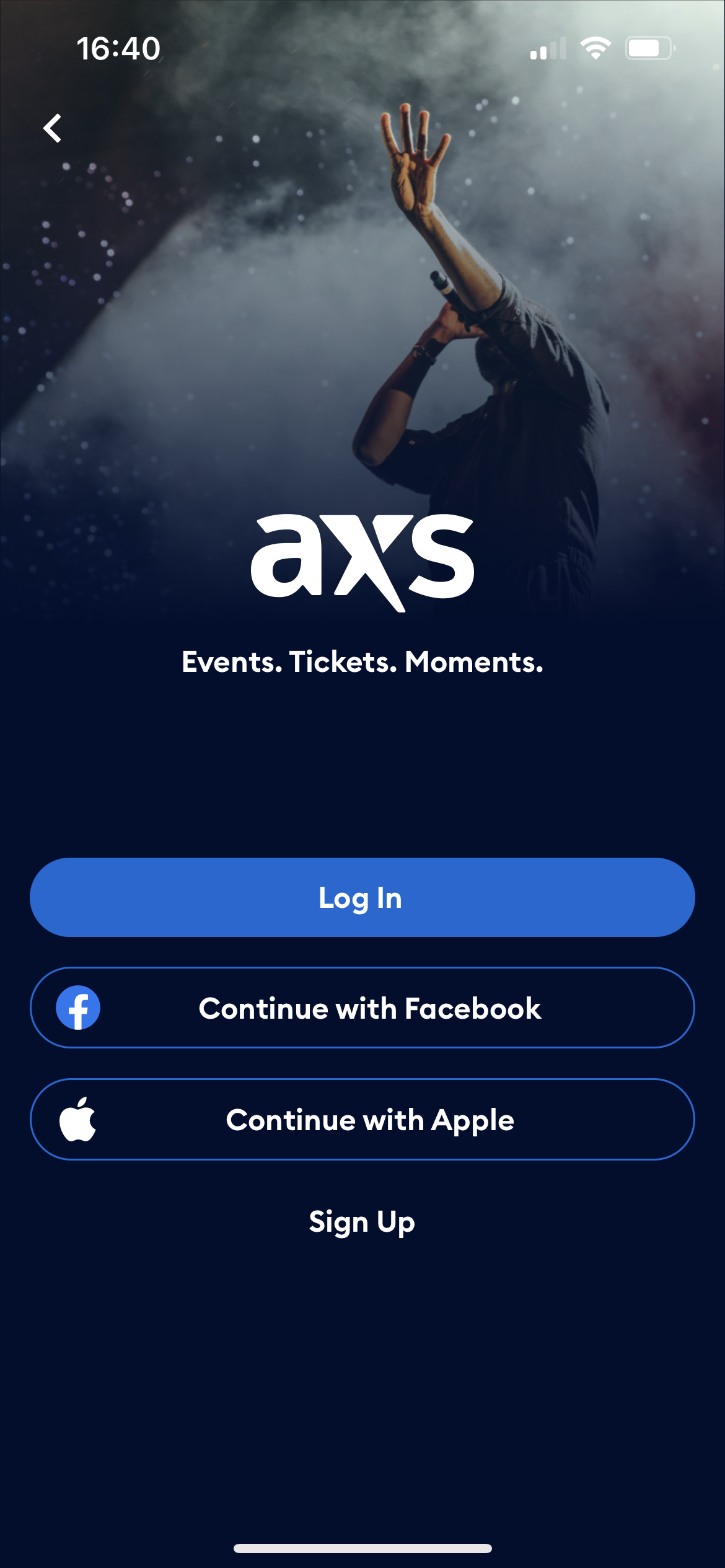 I can't see my tickets in the AXS app – AXS UK Support