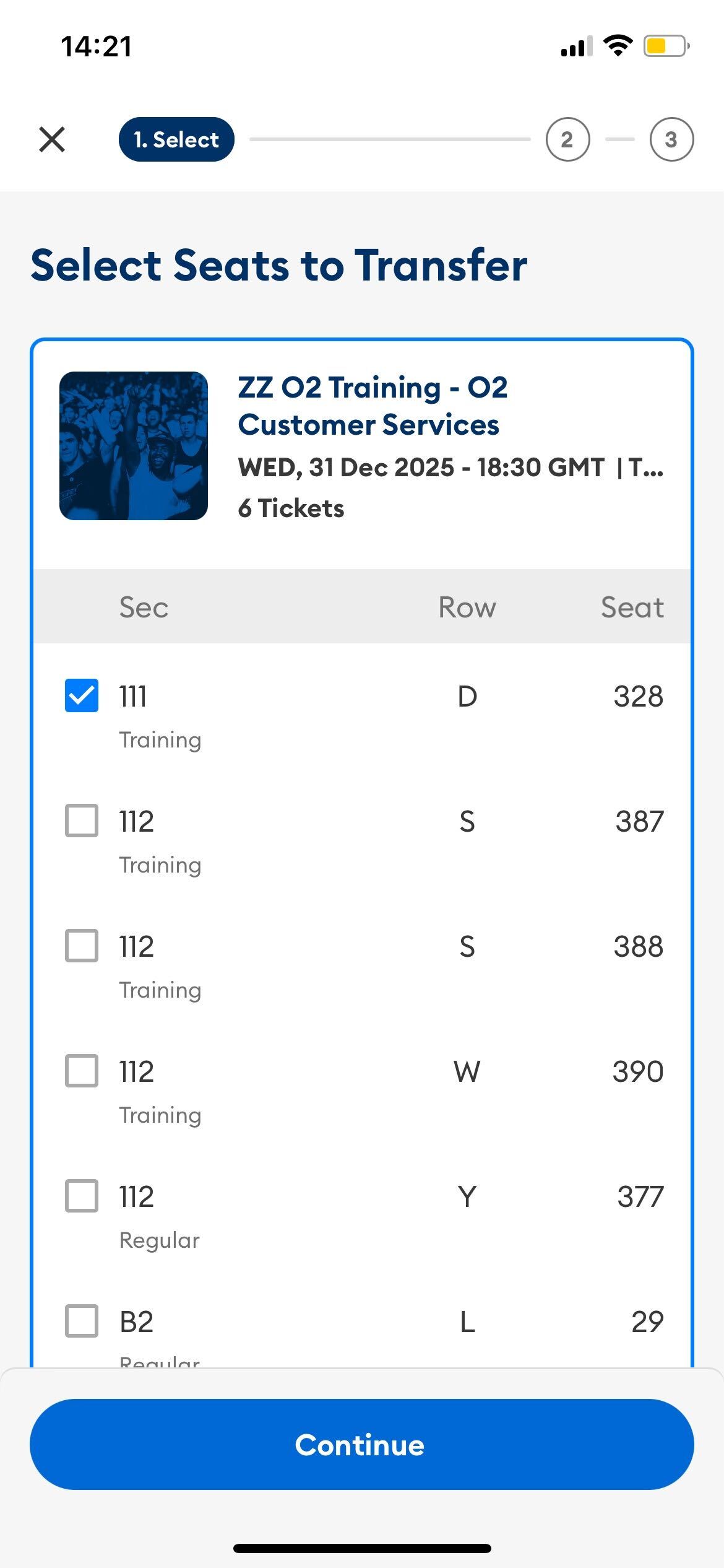 Transferring your AXS Mobile ID tickets – AXS UK Support